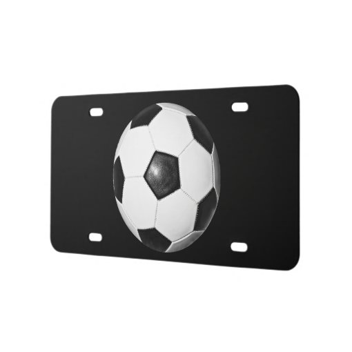 Soccer Ball Theme License Plate | Zazzle