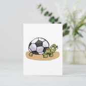 Soccer Ball Turtle Postcard | Zazzle