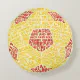 Soccer Ball Typography Calligram Round Pillow | Zazzle