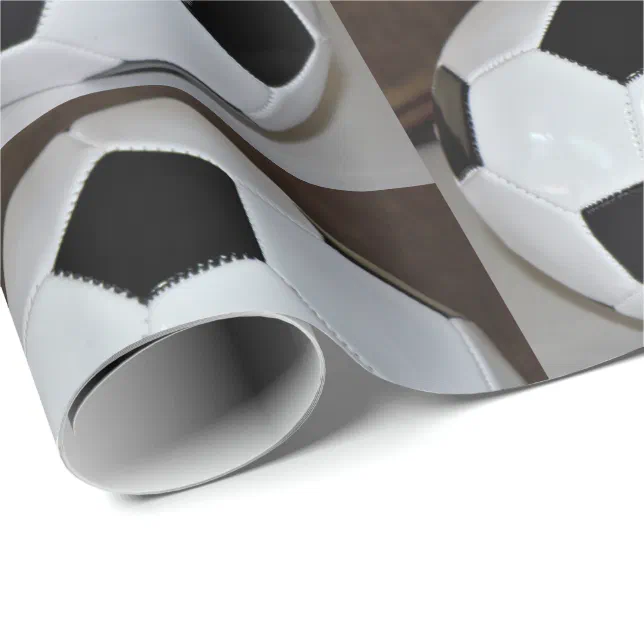 Soccer Ball Wrapping Paper | Zazzle