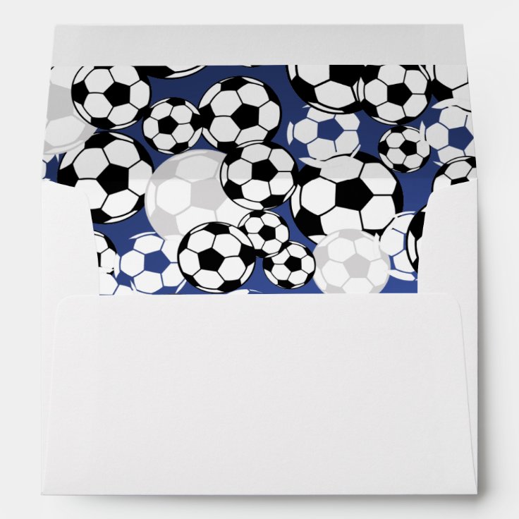 Soccer Balls Envelope | Zazzle