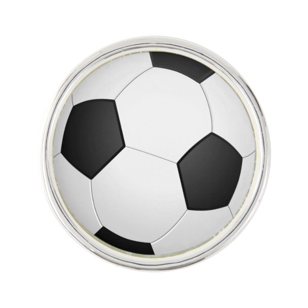 Soccer balls on blue, pattern fabric | Zazzle