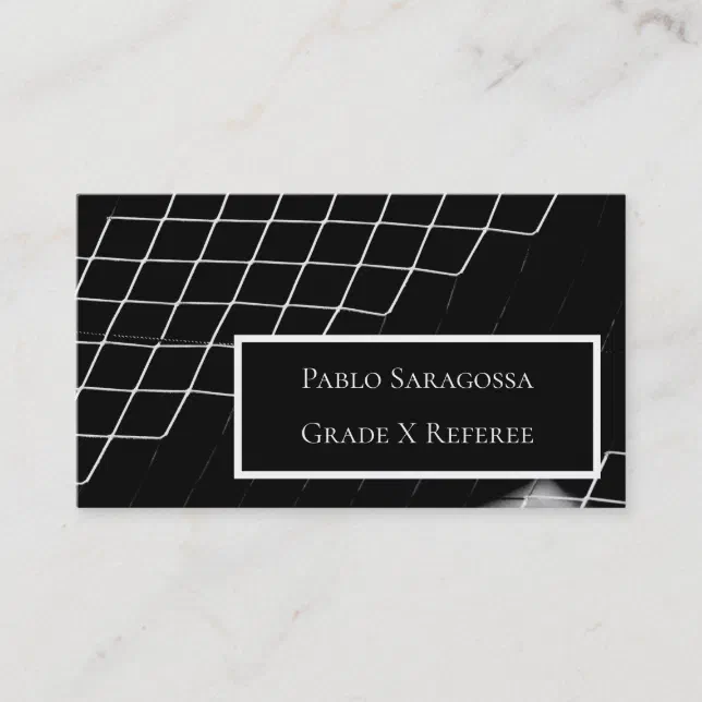 Soccer Basketball Hockey Sports Referee Template Business Card | Zazzle