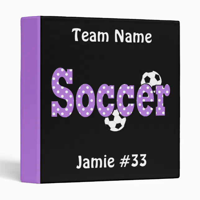 Soccer Binder | Zazzle