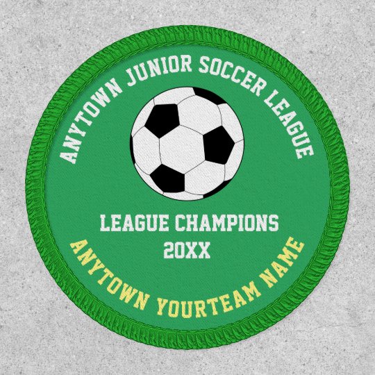 Soccer Champion Patch | Zazzle.com
