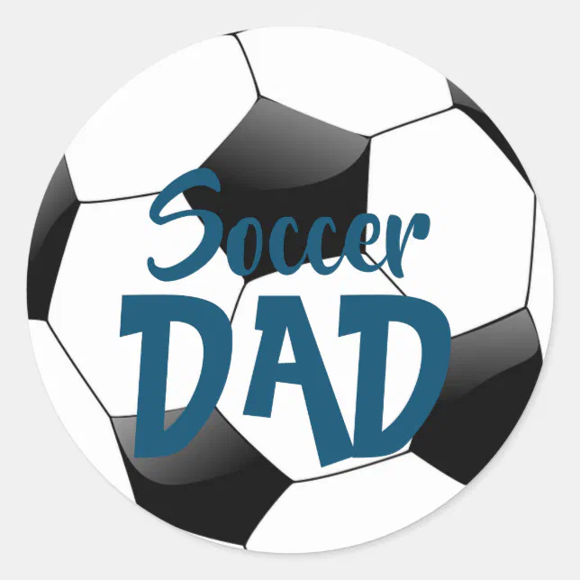 Soccer Classic Round Sticker | Zazzle