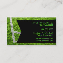 Soccer coach business card | Zazzle