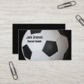 Soccer Coach Business Cards | Zazzle