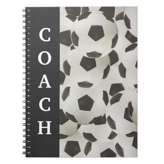 Soccer Coach Playbook Notebook | Zazzle.com
