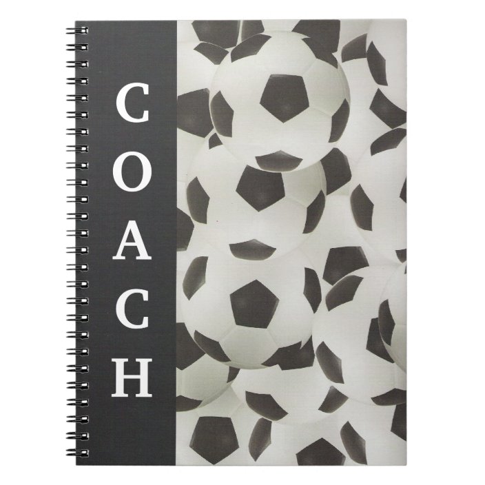 Soccer Coach Playbook Notebook | Zazzle.com