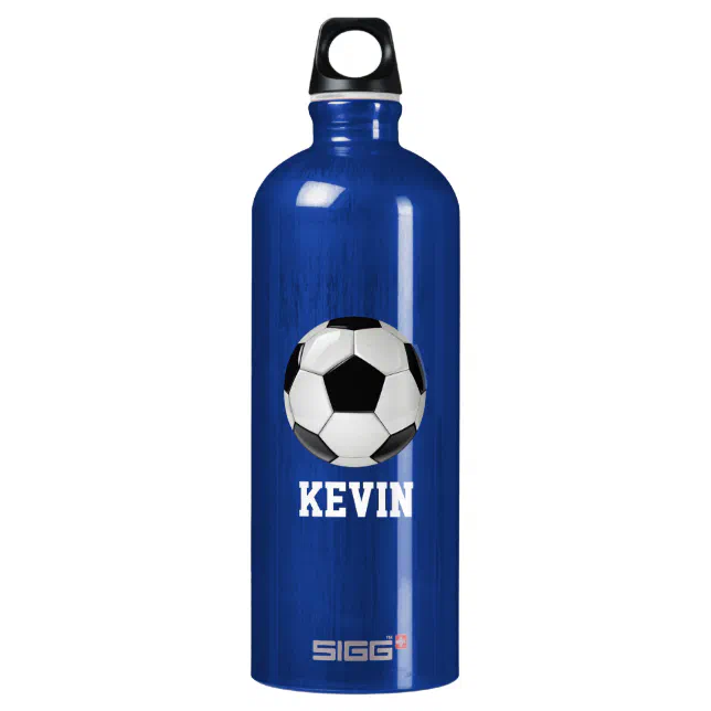 Soccer Custom Water Bottle | Zazzle