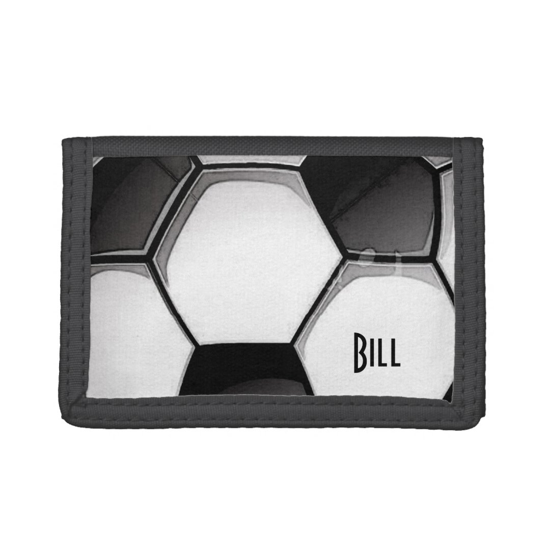 Soccer Design Wallet | Zazzle