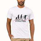 Soccer Evolution t-shirt | Zazzle