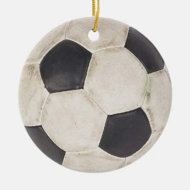Soccer Fan Gift Idea Soccer Players Gift Christmas Ceramic Ornament ...
