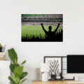 Soccer Fans Stadium Poster | Zazzle