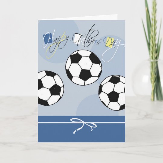 Soccer Father's Day Card | Zazzle.com