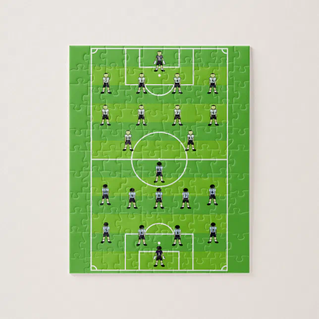 Soccer Field Jigsaw Puzzle | Zazzle
