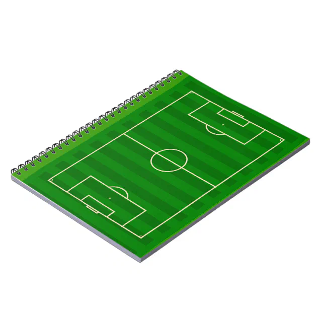 Soccer Field Notebook | Zazzle