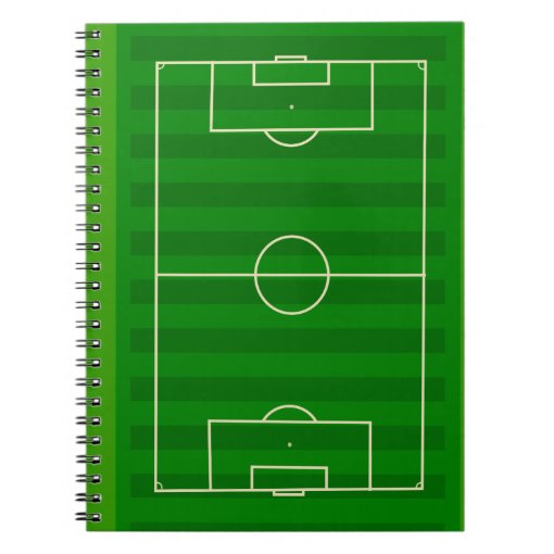 Soccer Field Notebook | Zazzle
