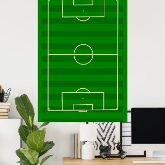 Soccer Field Poster | Zazzle