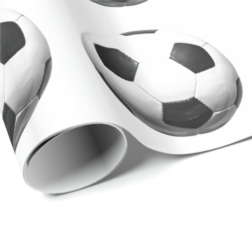 Soccer Football Ball Pop Art Wrapping Paper | Zazzle