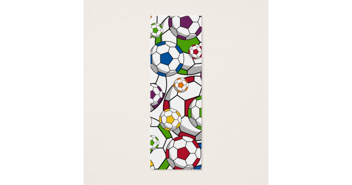 Soccer Football Bookmark | Zazzle