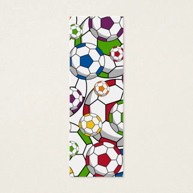 Soccer Football Bookmark | Zazzle