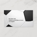 Soccer Football Business Card Template | Zazzle