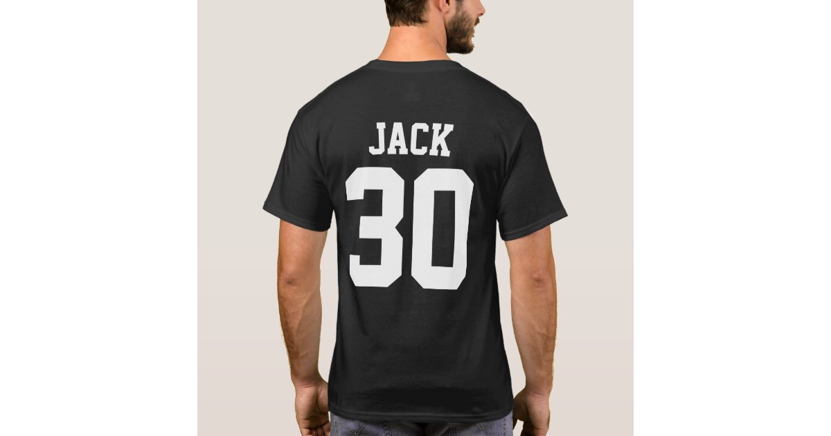 Soccer Football Custom Name And Number T-Shirt | Zazzle