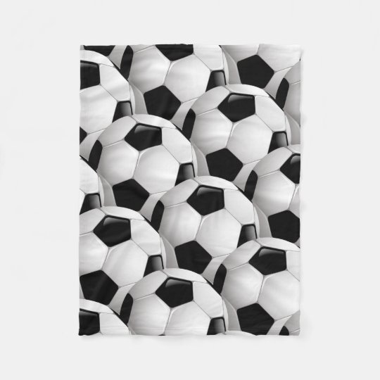 Soccer | Football Fleece Blanket | Zazzle.com