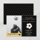 Soccer Football player graduation Photo party | Zazzle