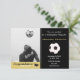 Soccer Football player graduation Photo party | Zazzle