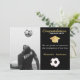 Soccer Football player graduation Photo party Announcement | Zazzle