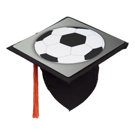 Soccer FootBall Sport Graduation Cap Topper | Zazzle.com