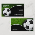 Soccer | Football Sports Coach Business Card | Zazzle