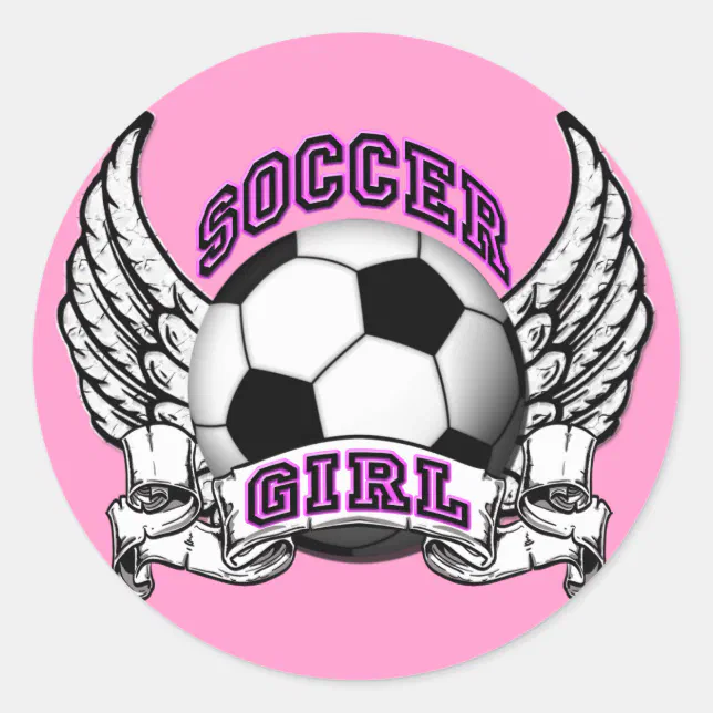 Soccer Girl Tattoo Stickers | Zazzle