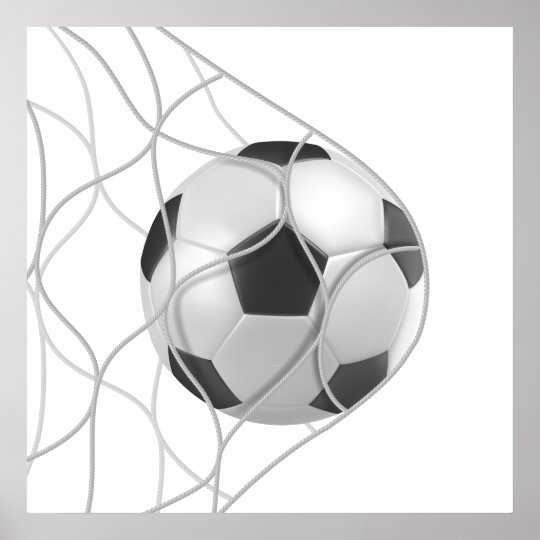Soccer Goal poster | Zazzle.com