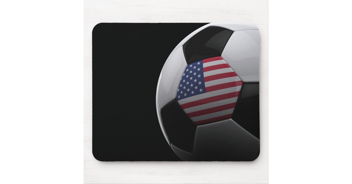Soccer in the USA Mouse Pad | Zazzle