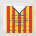Soccer Jersey Themed Party Invites Template | Zazzle