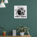 Soccer Kick Poster | Zazzle