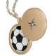 Soccer Locket Necklace for Girls | Zazzle