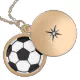 Soccer Locket Necklace for Girls | Zazzle