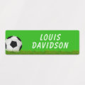 Soccer Name Kid's Labels | Zazzle