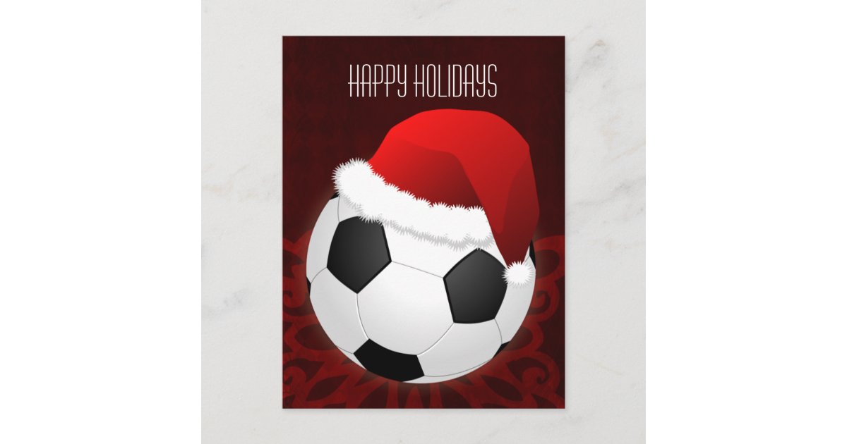 soccer player Christmas Cards | Zazzle
