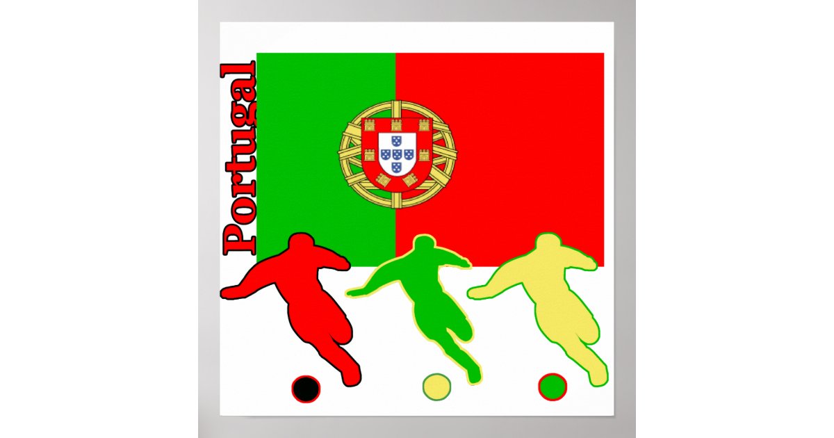 Soccer Portugal Poster | Zazzle