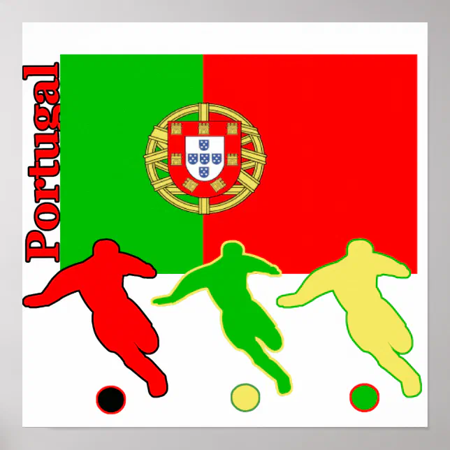 Soccer Portugal Poster | Zazzle