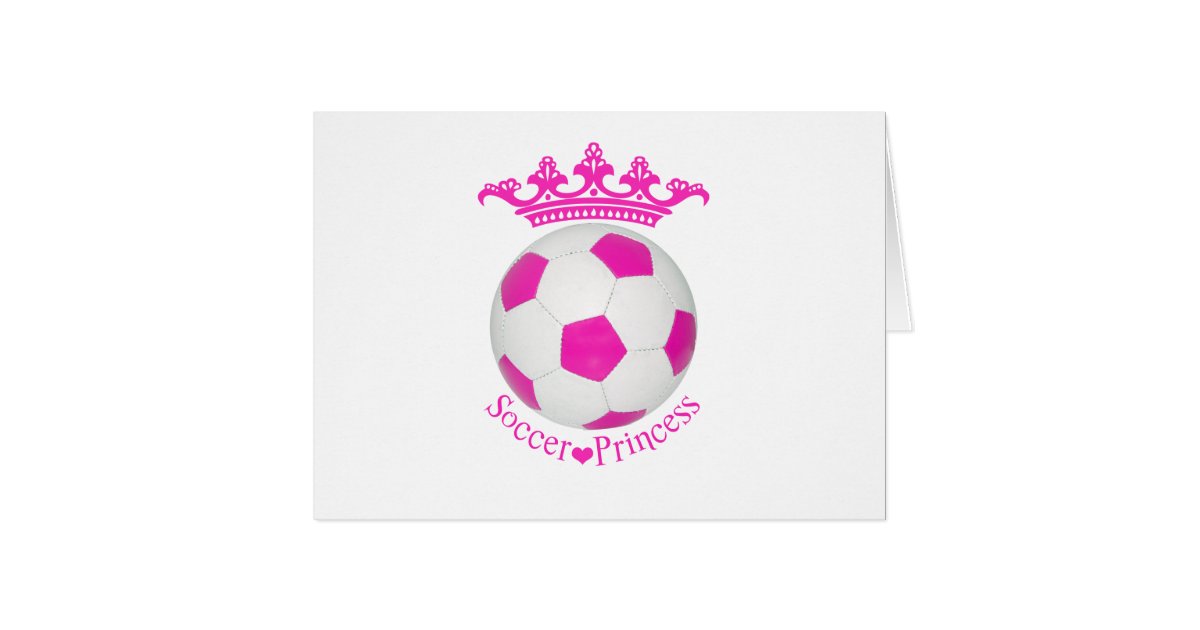 Soccer Princess, Pink Soccer ball | Zazzle