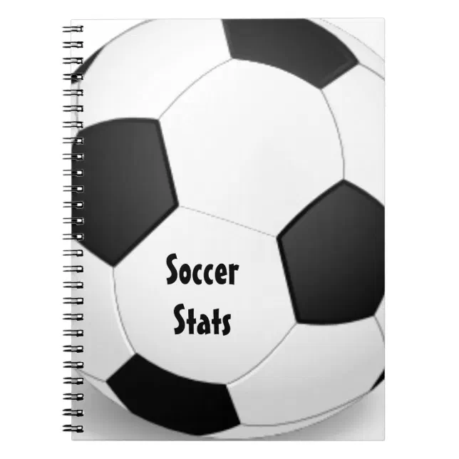 Soccer Spiral-Bound Notebook | Zazzle