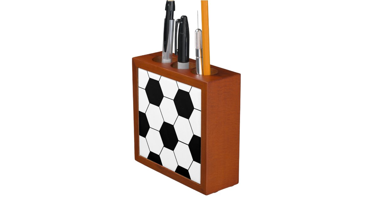Soccer Themed Desk Organizer | Zazzle