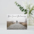 Social Distancing Wedding Date Photo Announcement Postcard | Zazzle